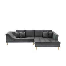 Smart Ecksofa Wilma grau Maße (cm): B: 302 H: 82 T: 202.0 » Möbel Kraft