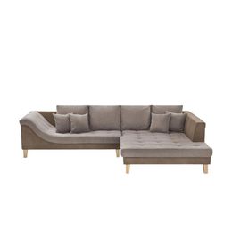 Smart Ecksofa Wilma braun Maße (cm): B: 302 H: 82 T: 202.0 » Möbel Kraft