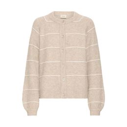 Fransa Knit Cardigan 'FRKENDRA CAR 1' female Beige size L