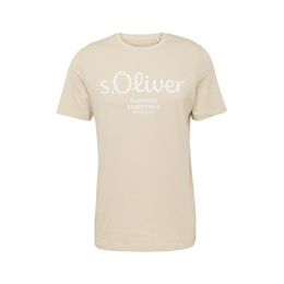 s.Oliver Shirt male Beige size S