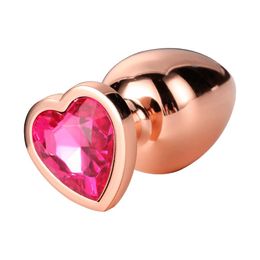 dreamtoys Medium Rose Gold Plug, 8,3 cm