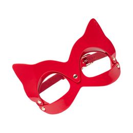 High Gloss Bondage Cat Mask