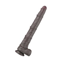 Lovetoy 16" Dual Layered Silicone Cock XXL, 40,5 cm