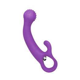 EIS G-Spot Silikonvibrator mit Noppen, 18 cm