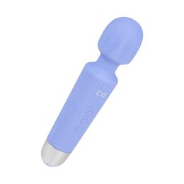 EIS Aufladbarer Massager aus Silikon, 19,5 cm