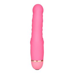EIS Gerippter G-Punkt-Vibrator aus Silikon, 17 cm