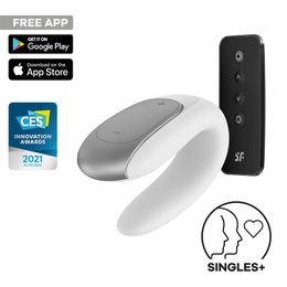 Satisfyer Double Fun Connect App, 9,5 cm, mit Fernbedienung