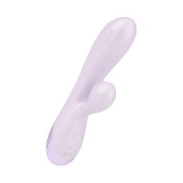 EIS Silikon-Rabbitvibrator mit Zunge, 19,5 cm
