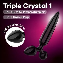 Satisfyer Triple Crystal 1, 21 cm