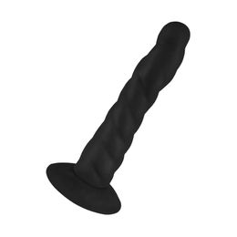 Rimba Strap-On-Dildo mit abnehmbaren Saugfu&szlig;, 16 cm