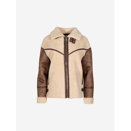 Passioni Between-Season Jacket female Beige size L