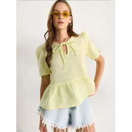 Bianco Lucci Bluse Damen Gr&ouml;&szlig;e S limone