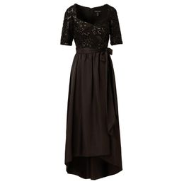 Adrianna Papell Kleid Damen Gr&ouml;&szlig;e 38 braun / schwarz Winterkleid
