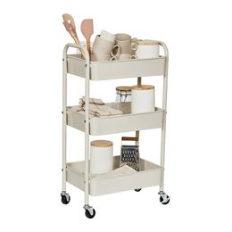 STORE IT! STORE IT Rollwagen in Beige - (B)44 x (H)78 x (T)30,5 cm - 42% | Regale