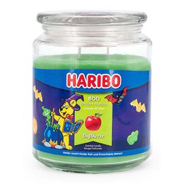 Haribo Duftkerze "Haribo Boo" in Gr&uuml;n - 510 g - 29% | Kerzen-vasen