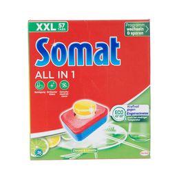 Somat Spülmaschinentabs "All in1 - Zitrone & Limette", 57 Tabs - 10% | Putzutensilien