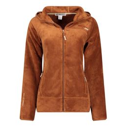 Geographical Norway Fleecejacke "Upalood" in Camel - 65% | Gr&ouml;&szlig;e L | Damenjacken