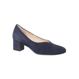 Hassia Leder-Pumps "Capri" in Dunkelblau - 50% | Größe 42,5 | Pumps