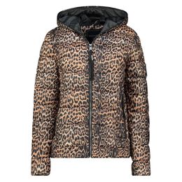 Geographical Norway Steppjacke "Banthere" in Camel/ Schwarz - 62% | Gr&ouml;&szlig;e L | Damenjacken