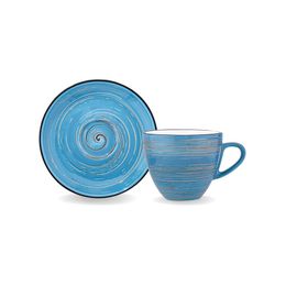 Wilmax Espressotasse in Blau - 75 ml - 13% | Gedeckter-tisch