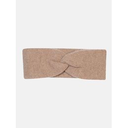 Just Cashmere Kaschmir-Stirnband in Beige - 57% | Damen-stirnbaender