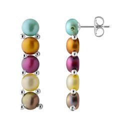 Pearl Addict Silber-Ohrstecker mit Perlen - 86% | Schmuck