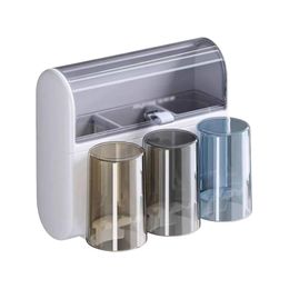 Joybos Bad-Organizer in Wei&szlig; - (B)24,2 x (H)22 x (T)14,2 cm - 11% | Badezimmer-accessoires