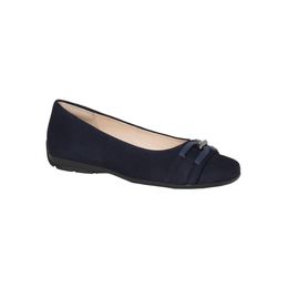 Hassia Leder-Ballerinas "Pescara" in Dunkelblau - 50% | Größe 37 | Damen-ballerinas