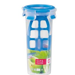 Emsa Mixbecher "Clip & Close" in Blau - 500 ml - 14% | Aufbewahren-servieren