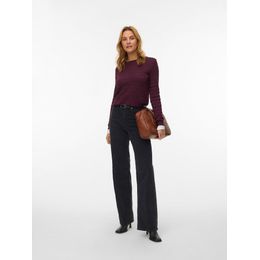 V&eacute;ro Moda Vero Moda Pullover in Aubergine - 55% | Gr&ouml;&szlig;e S | Damen-pullover-cardigans