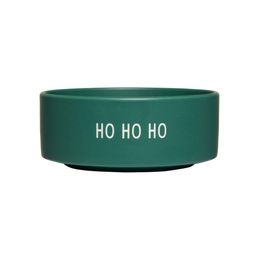 Design Letters Snackschale "Ho Ho Ho" in Gr&uuml;n - &Oslash; 12 cm - 10% | Gedeckter-tisch