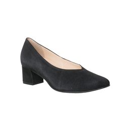 Hassia Leder-Pumps "Capri" in Schwarz - 50% | Größe 42,5 | Pumps