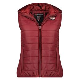 Geographical Norway Steppweste "Vatika" in Bordeaux - 65% | Gr&ouml;&szlig;e 152 | Kinderjacken