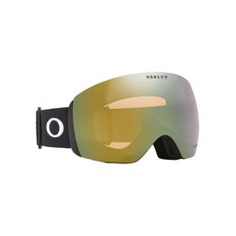 Oakley Ski-/ Snowboardbrille "Flight Deck" in Schwarz/ Gelb - 17% | Größe L | Damen-outdoor-ausruestung