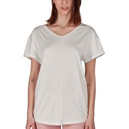 Skiny Pyjama-Oberteil in Creme - 66% | Gr&ouml;&szlig;e 42 | Damen-loungewear