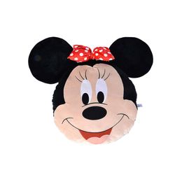 Disney Minnie Mouse Pl&uuml;schkissen "Minnie" in Schwarz - &Oslash; 50 cm - 28% |
