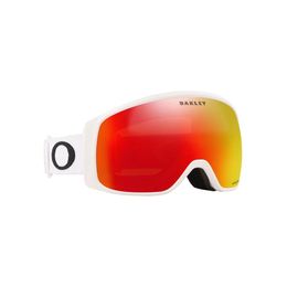 Oakley Ski-/ Snowboardbrille "Flight Tracker" in Weiß/ Rot/ Gelb - 17% | Größe M | Damen-outdoor-ausruestung