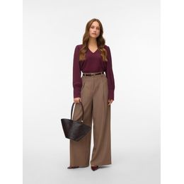 V&eacute;ro Moda Vero Moda Bluse in Aubergine - 43% | Gr&ouml;&szlig;e M | Damen-blusen