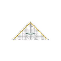 Oxford Geometrie-Dreieck "Linex 2632" in Transparent - 27% | Buero-schulbedarf