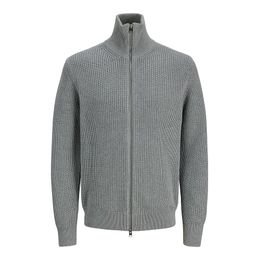 Jack & Jones Jack & Jones Cardigan in Grau - 46% | Gr&ouml;&szlig;e XL | Herren-pullover-cardigans