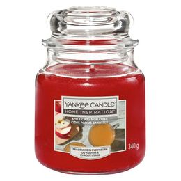 Yankee Candle Home Inspiration Duftkerze ''Apple Cinnamon Cider'' - 340 g - 10% | Kerzen-vasen