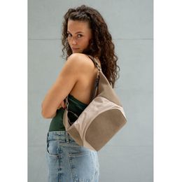 Fritzi aus Preussen Fritzi aus Preu&szlig;en Schultertasche "Gimmy Sky" in Beige/ Hellbraun - (B)32 x (H)24 x (T)6 cm - 45% | Damen-taschen