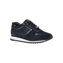 Hassia Leder-Sneakers "Porto" in Dunkelblau - 48% | Größe 36 | Damen-sneakers