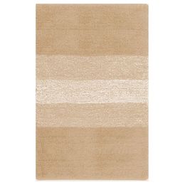 Schiesser Badvorleger "Madrid" in Beige/ Creme - 46% | Gr&ouml;&szlig;e 60x100 cm | Heimtextilien-badematten