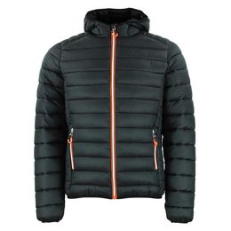 Peak Mountain Steppjacke "Caen" in Schwarz - 75% | Gr&ouml;&szlig;e L | Herrenjacken