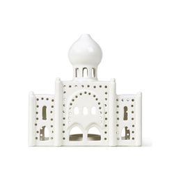 K&Auml;HLER DESIGN K&auml;hler Lichthaus "Urbania Tivoli" in Wei&szlig; - (H)17 cm - 10% | Kerzen-vasen