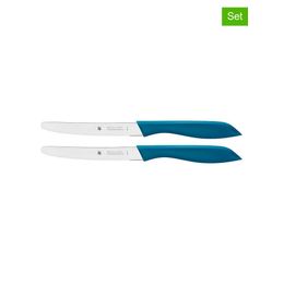 WMF 2er-Set: Vespermesser in Blau - (L)23 cm - 11% | Kuechenhelfer