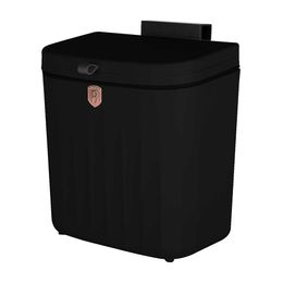 Berlinger Haus Mülleimer in Schwarz/ Roségold - 7 l - 60% | Muelleimer