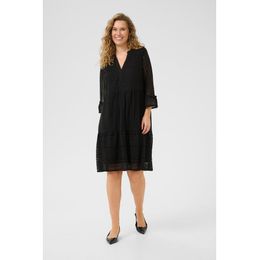 Kaffe Kleid in Schwarz - 61% | Größe 38 | Damen-kleider