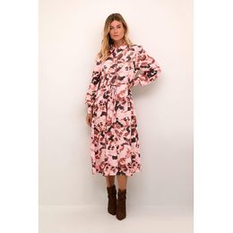 Cream Kleid "Elena" in Rosa/ Schwarz - 61% | Größe 40 | Damen-kleider